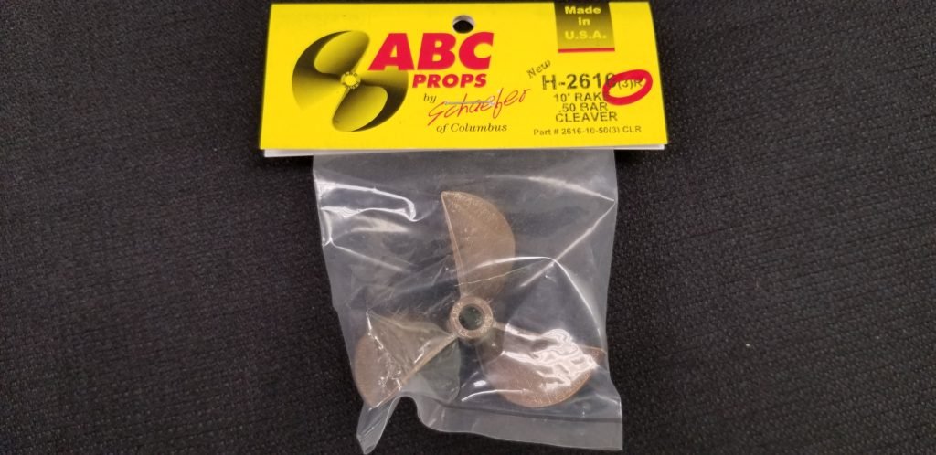 2616 3 Blade Cleaver Propeller Right – RC Boat Propeller | ABC Props ...