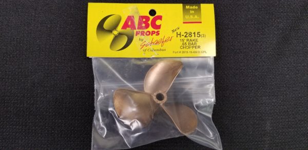 2815 3 Blade Chopper Propeller Left - RC Boat Propeller | ABC Props ...