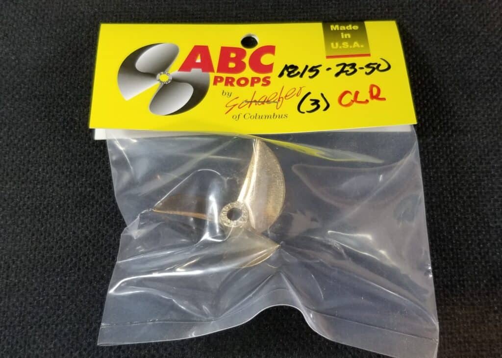 1815 3 Blade Cleaver Propeller Right – RC Boat Propeller | ABC Props ...