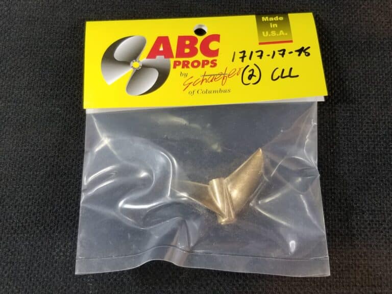 1717 2 Blade Cleaver Propeller Left – RC Boat Propeller | ABC Props ...